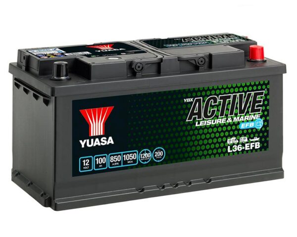 Vabaajaaku L26-80 12V 80Ah 560A Yuasa Active Leisure - Akukeskus